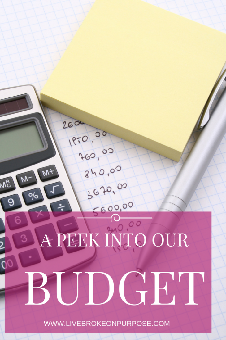 A Peek into our Broke on Purpose Monthly Budget – Broke On Purpose® A Peek into our Broke on Purpose Monthly Budget – Broke On Purpose®